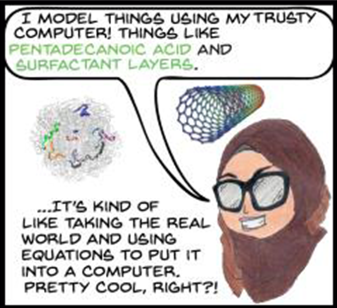 Dr. Mona Minkara | Comic